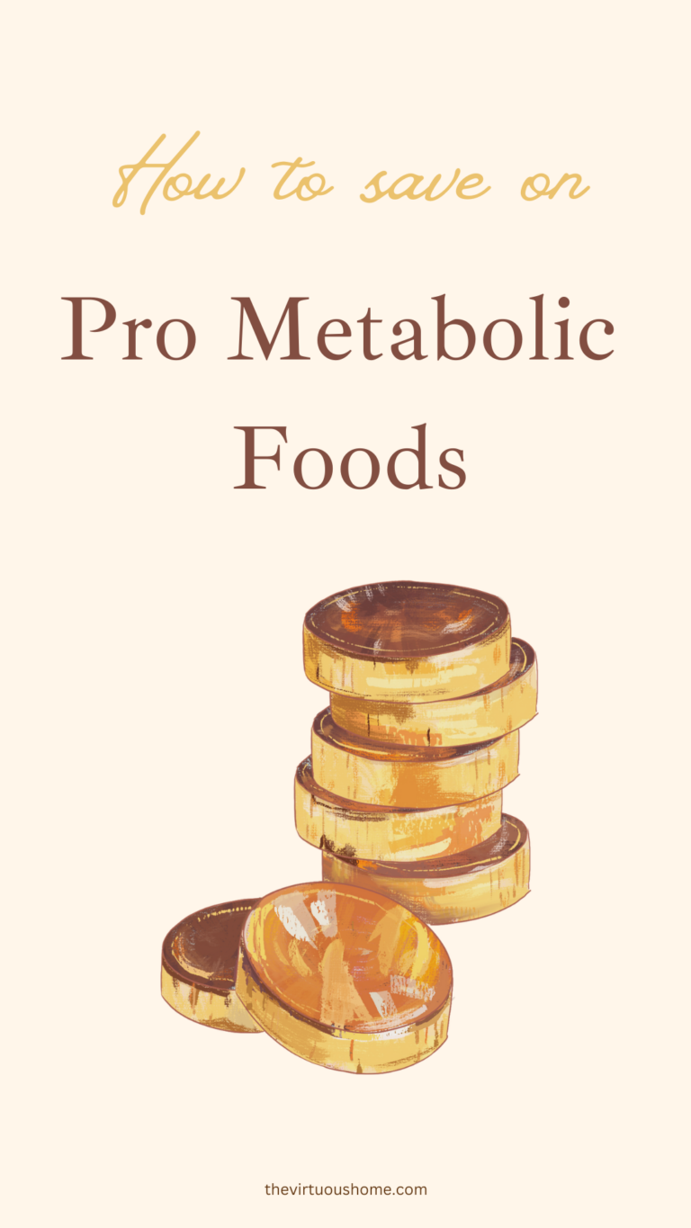 Pro Metabolic Eating on a Budget - The Virtuous Home