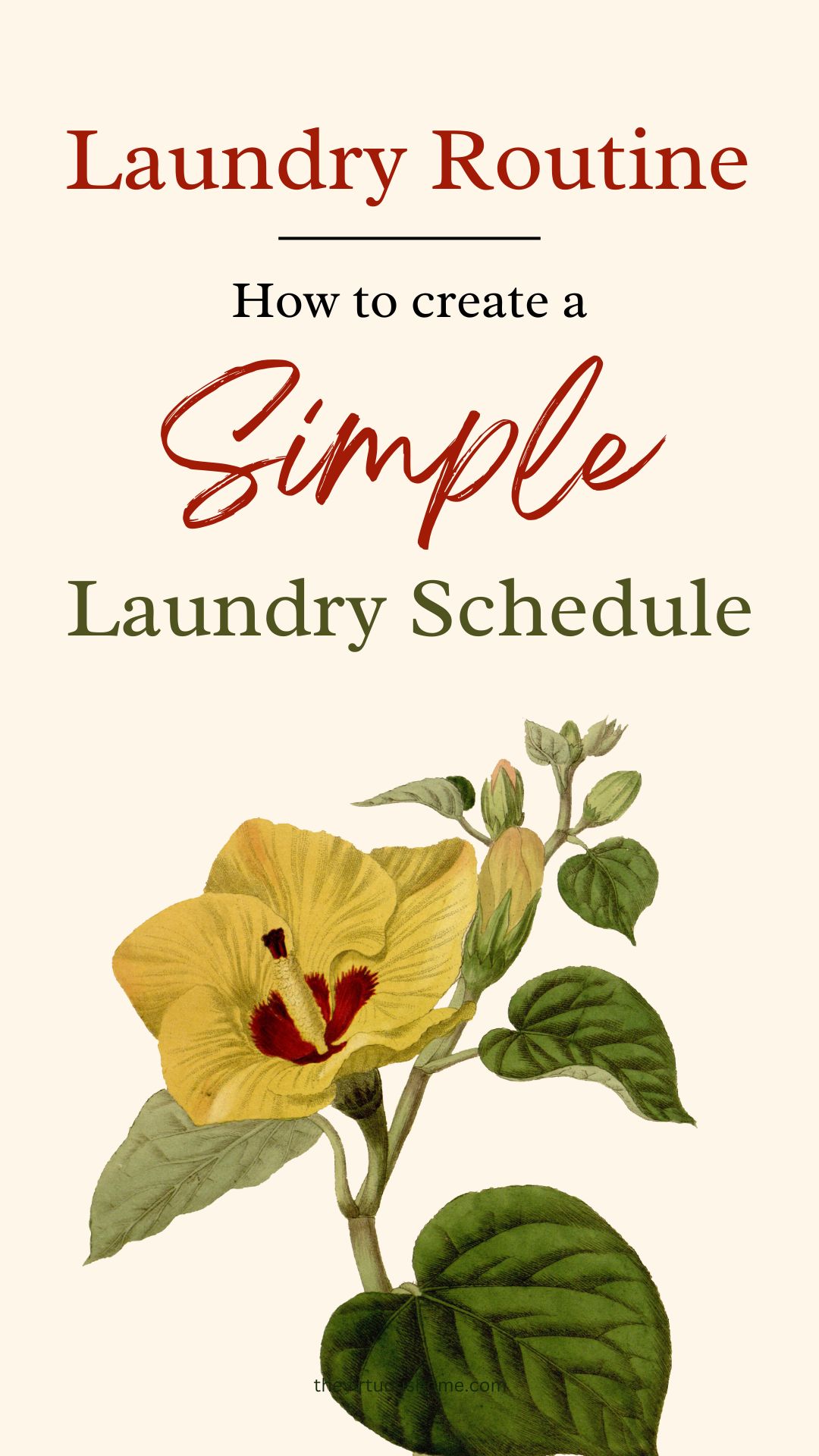 Laundry Routine: How to Simplify your Laundry Schedule - The Virtuous Home