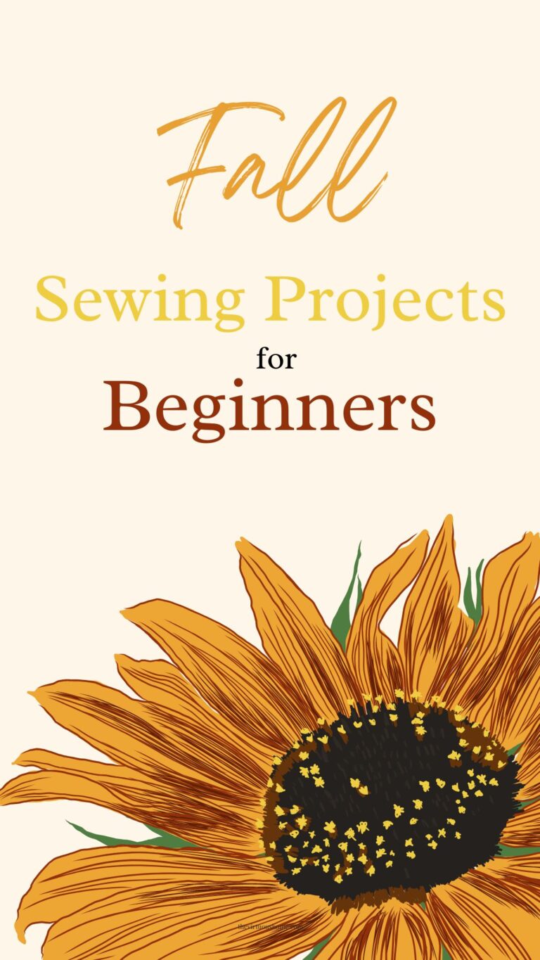 11 Fall Sewing Projects for the Old Fashioned Homemaker - The Virtuous Home
