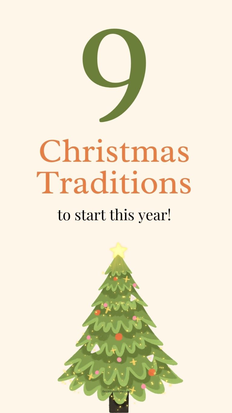 9 Christmas Traditions to Start this Year - The Virtuous Home